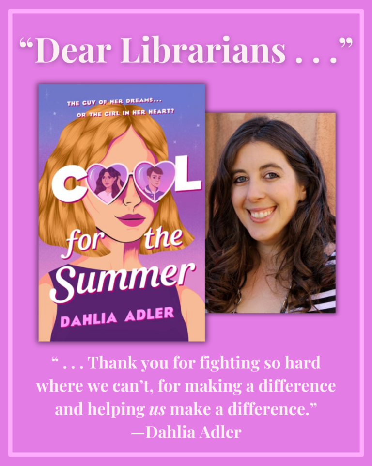 Banned Books Week 2024: A Letter to Librarians from Dahlia Adler ...